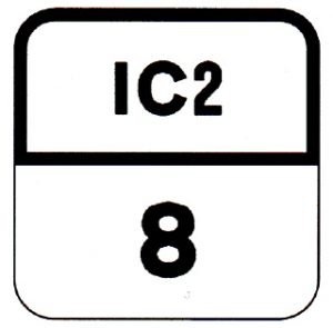 O2c – Demarcação quilométrica da via